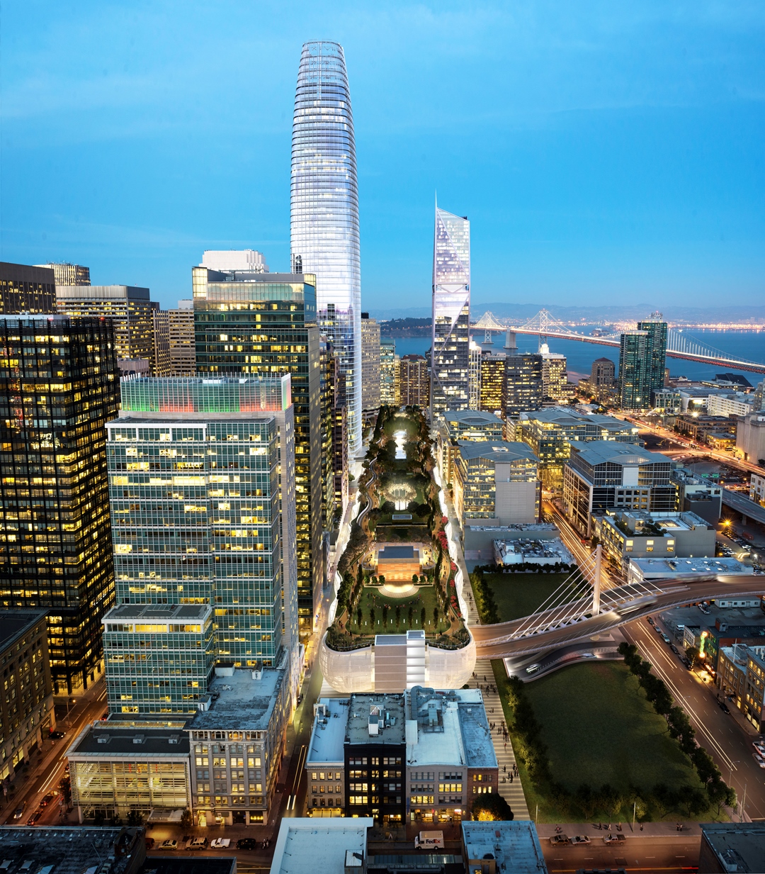 Transbay Transit Center: a San Francisco il futuro del trasporto ...